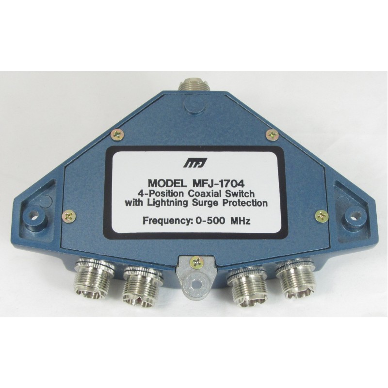 MFJ 1704, Comutator Antenă, 4 Poziții
