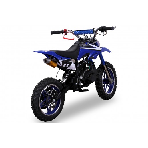 Motoretă, Mini, Cross, Delta, Benzină, 49cc, 2 Timpi, Albastru