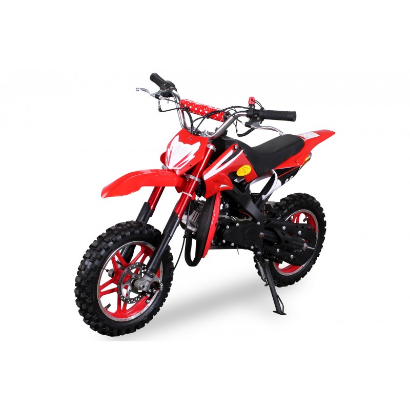 Motoretă, Mini, Cross, Delta, Benzină, 49cc, 2 Timpi, Rosu