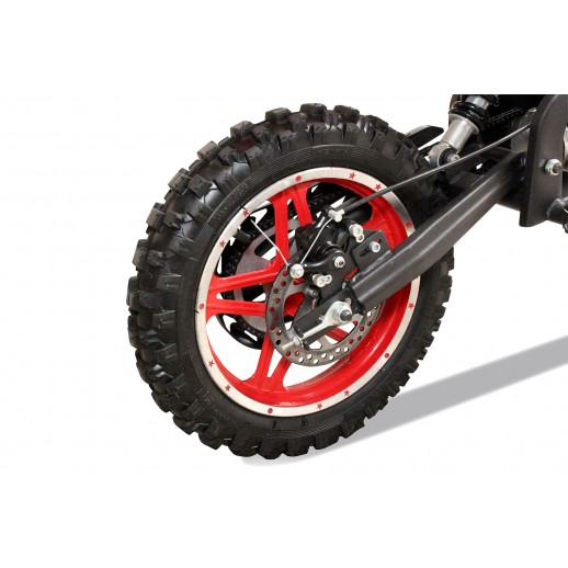 Motoretă, Mini, Cross, Delta, Benzină, 49cc, 2 Timpi, Rosu