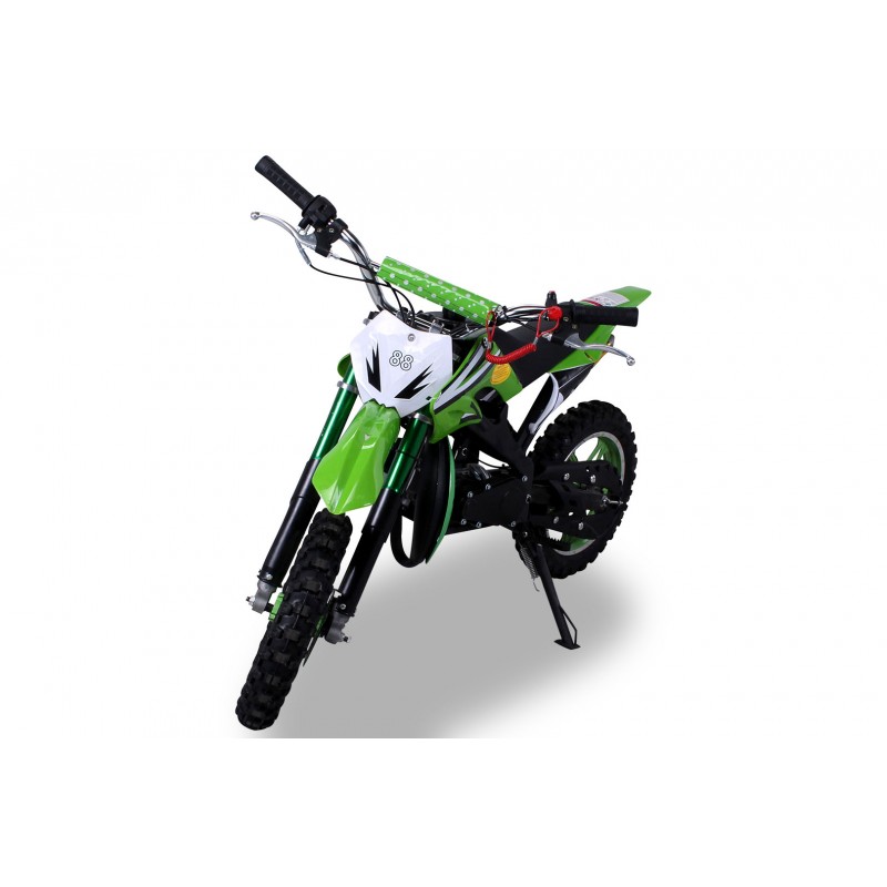 Motoretă, Mini, Cross, Delta, Benzină, 49cc, 2 Timpi, Verde