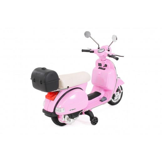 Motoretă, Pentru Copii, Vespa, PX150, 12 V 7 ap, 1 Loc, Roz
