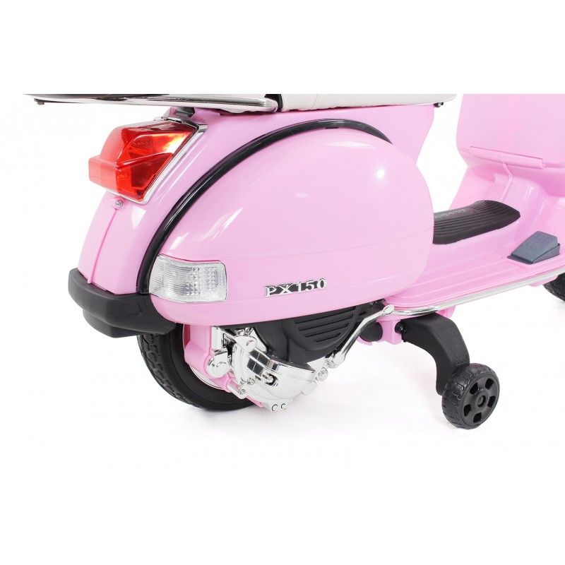 Motoretă, Pentru Copii, Vespa, PX150, 12 V 7 ap, 1 Loc, Roz